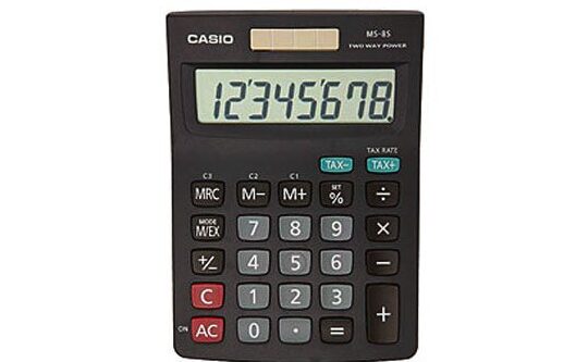 Mastering Casio MS-8TV: Simplifying Tax Rate Settings ⇢