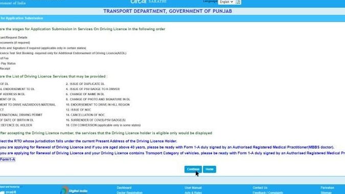 Renew Your Punjab Driving License Online: A Step-by-Step Guide ⇢