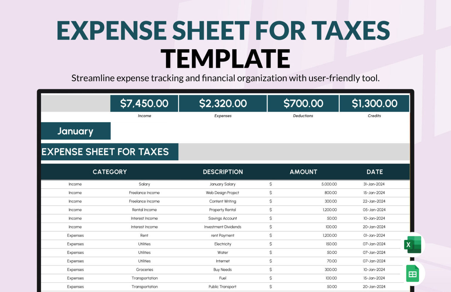 Streamline Your Tax Filing with an Excel Template ⇢